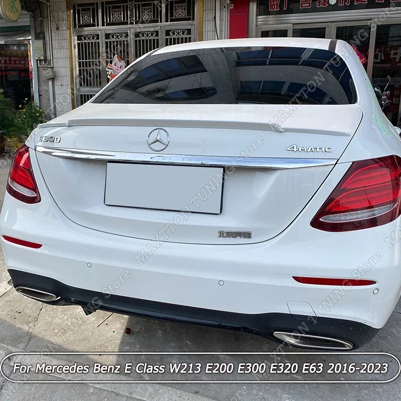 New-Rear-Trunk-Roof-Spoiler-Wings-Car-Accessories-For-Mercedes-Benz-E ...