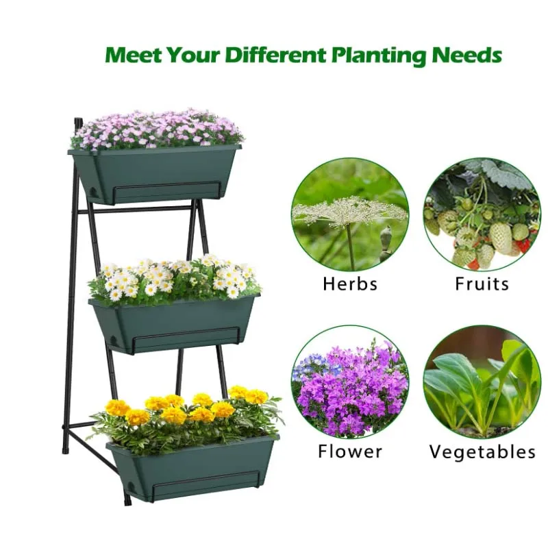 3 Tiered Garden Planters – Gardening Galore