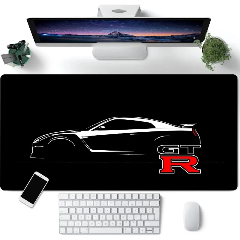 Racing GTR Sports Car Professional Gaming Mouse Pad Large Computer ...