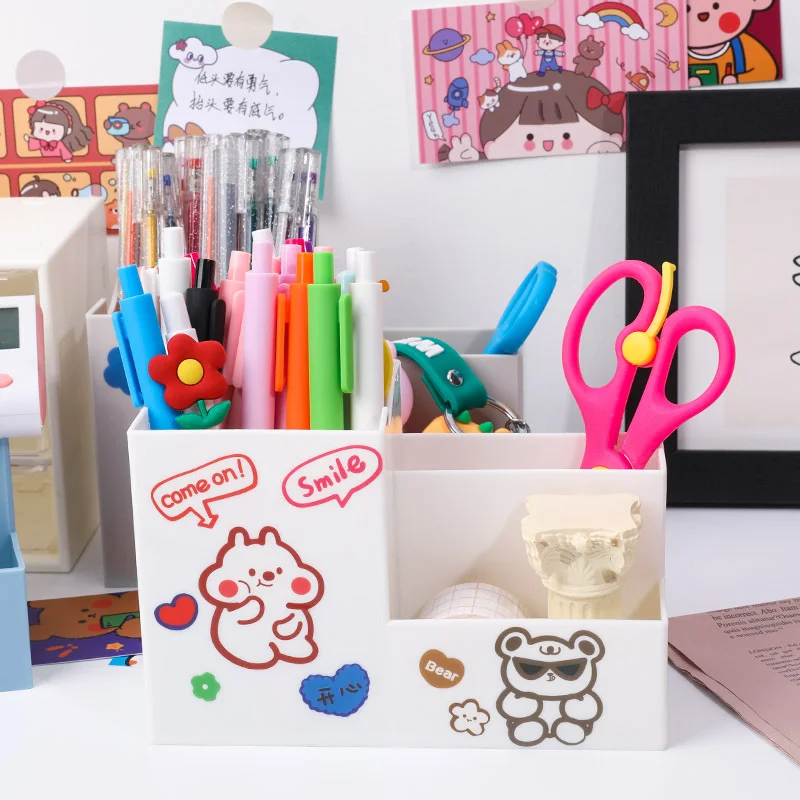 Creative Morandi Pen Holder Fashionable Lovely Desktop Pen Holder ...