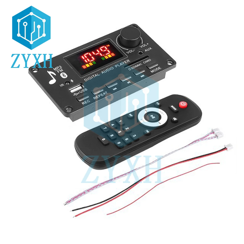 Wireless-Bluetooth-compatible-Car-MP3-WMA-Decoder-Board-2-40W-Amplifier ...