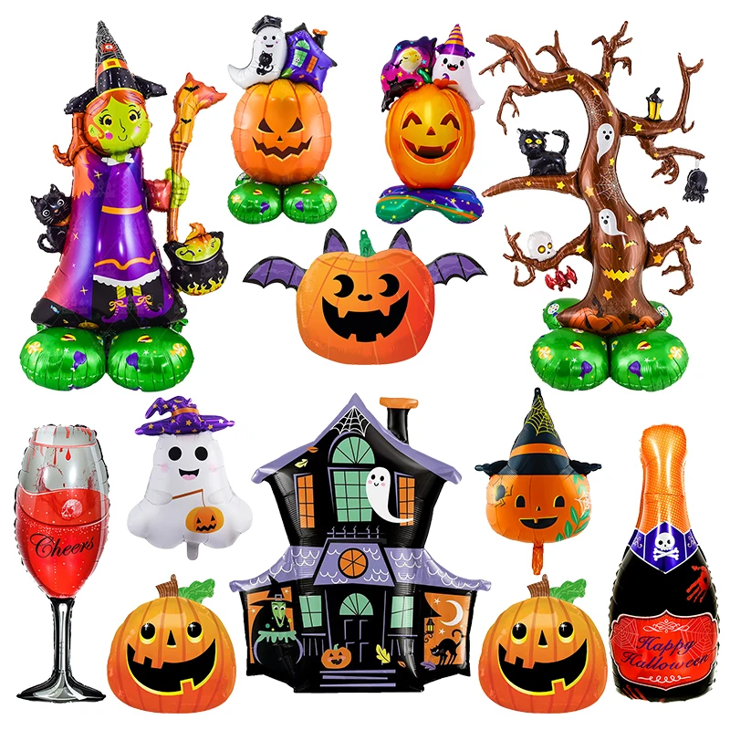 Halloween-Foil-Balloon-Set-For-Kids-Huge-Standing-Skeleton-Pumpkin ...