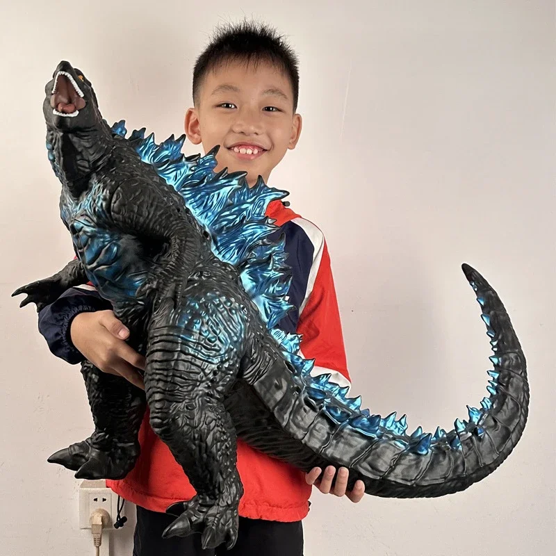Super-bewegliche-55cm-gro-e-Dinosaurier-Godzilla-Monster-GK-PVC-Statue ...