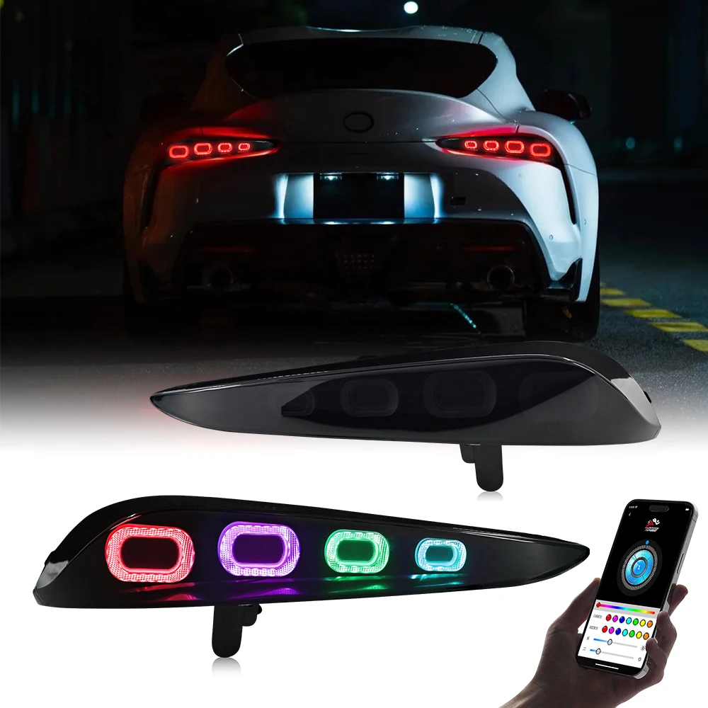 RGB-Taillights-For-Toyota-GR-Supra-A90-A91-2020-2024-LED-Tail-lights ...