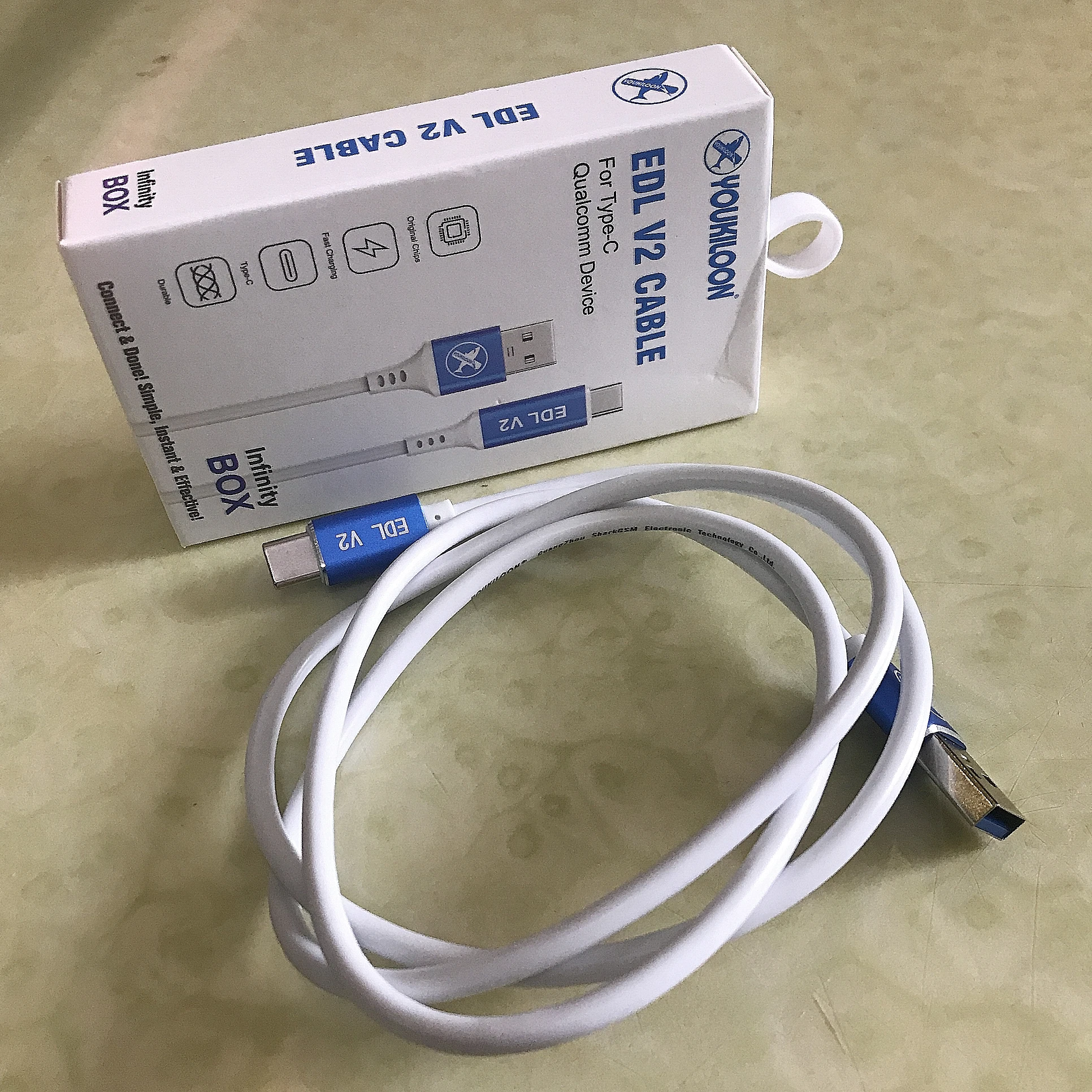 EDL V2 cable for Type c qualcomm device