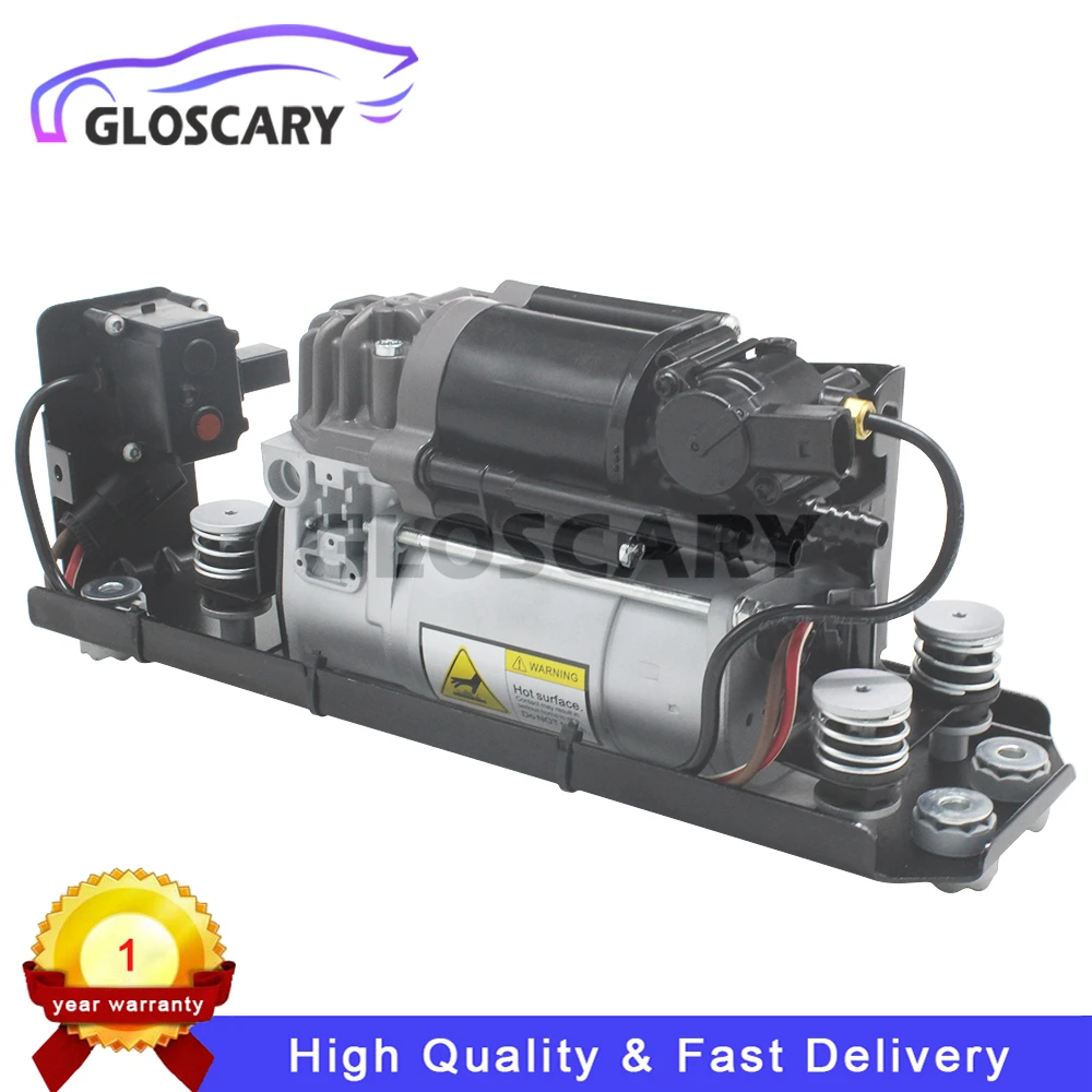 Air Suspension Compressor + Valve Block For BMW F01 F02 F03 F04 730I ...