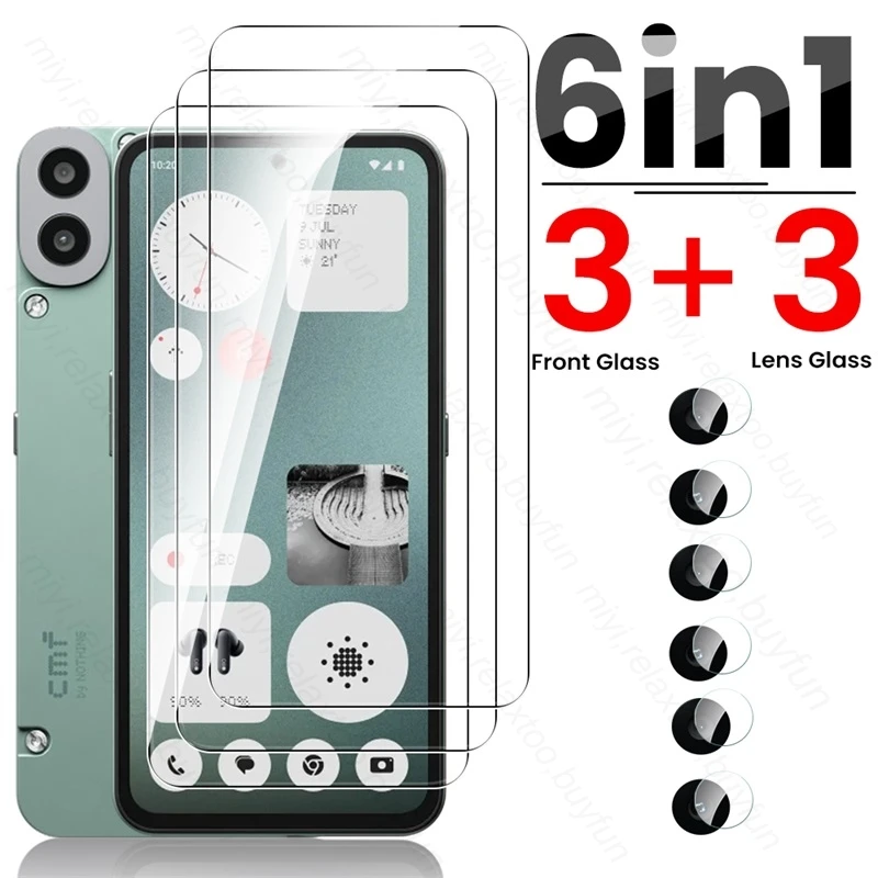 CMF1-Case-6-In-1-Tempered-Glass-Screen-Protector-For-Nothing-CMF-Phone ...