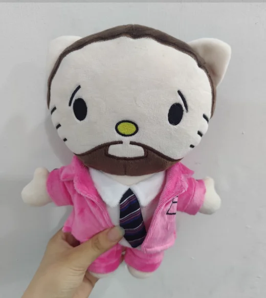 Miniso Hello Kitty Plush Travis Scott Bad Bunny plush Anime Plush Toy ...