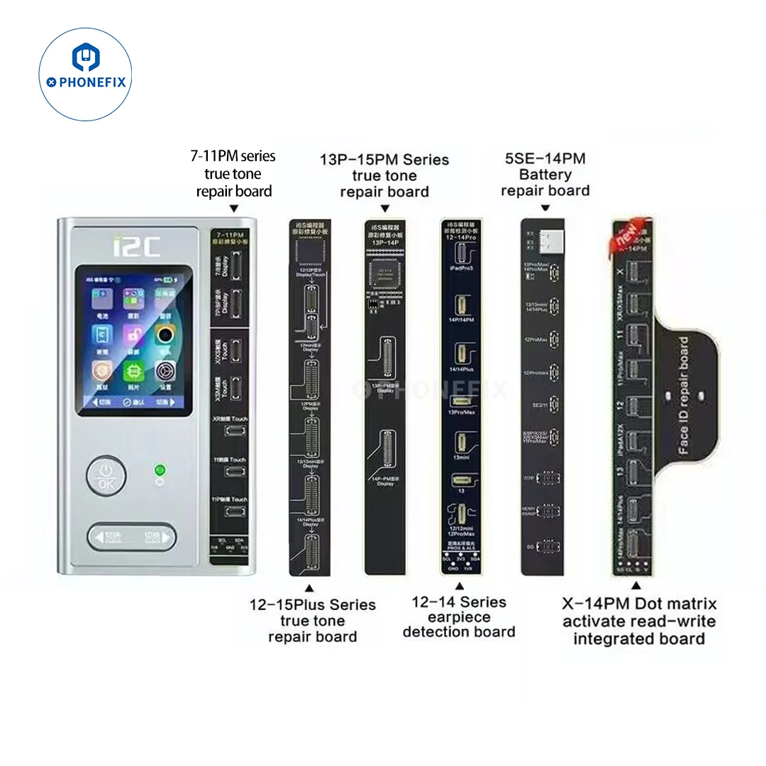 I2C-i6S-Original-Color-Dot-Matrix-Programmer-For-iPhone-X-11-12-13-14 ...