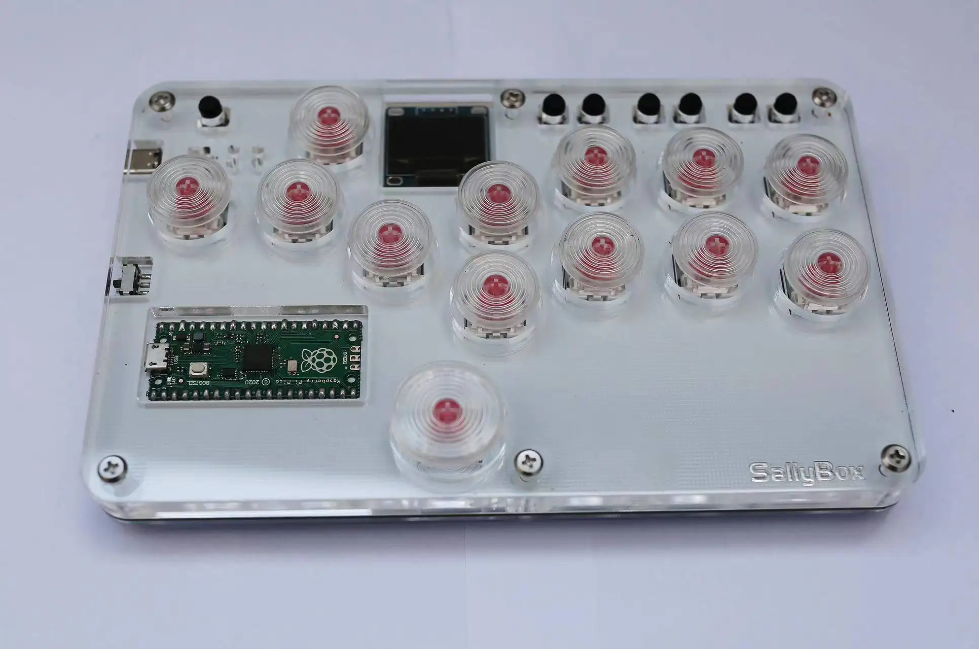 Mini-HitBox-SOCD-Fighting-Stick-Controller-For-PS4-PS3-PC-Switch-WASD ...