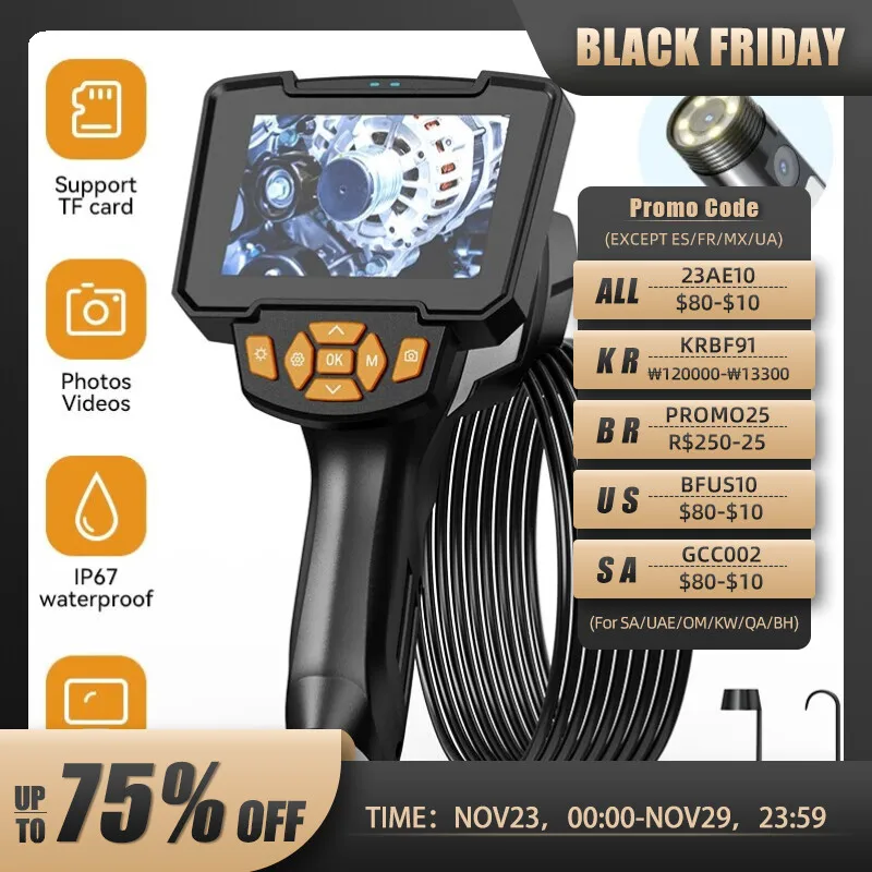 Industrial-Endoscope-HD1080P-Single-Dual-Lens-Camera-8MM-Car-Inspection ...