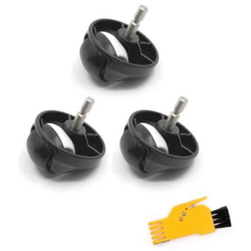 3 Pcs Caster Assembly Front Wheel for IRobot Roomba 500 600 700 800 900 ...