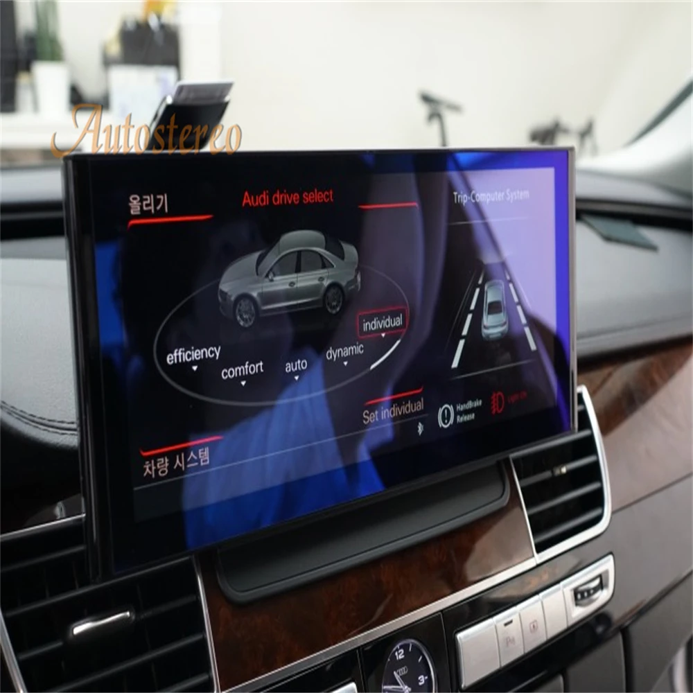 Carplay 12.3 Android 13 For Audi A8 D4 2011-2018 Car GPS Navigation ...