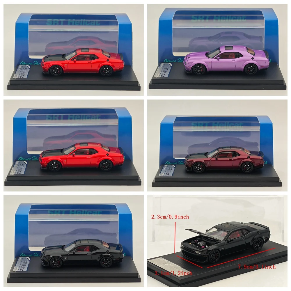 Stance Hunters SH 1/64 for SRT Hellcat Muscle Sports Hood Opens Diecast ...