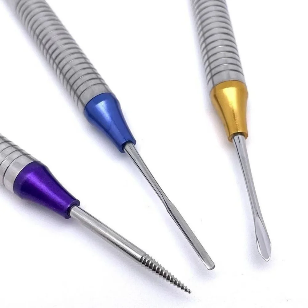 Dental Extractor Titanium Tip Flexible Kit Dentistry Nickel titanium ...