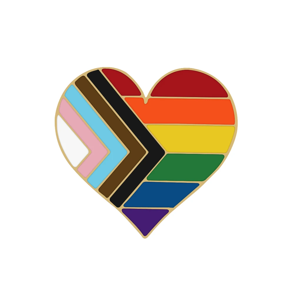 Pride Pins Bulk 30 Styles Rainbow LGBT Circle Pin Gay Brooches Couple ...