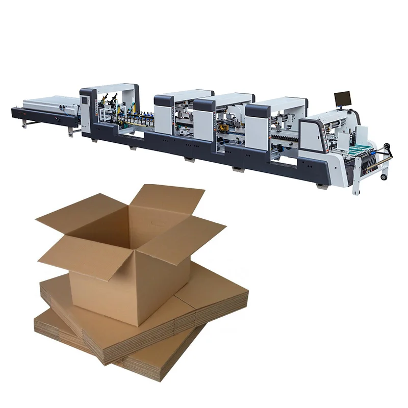 2023-Pasting-Pvc-Transparent-Box-Machine-Small-Pasting-Packaging-Boxes ...