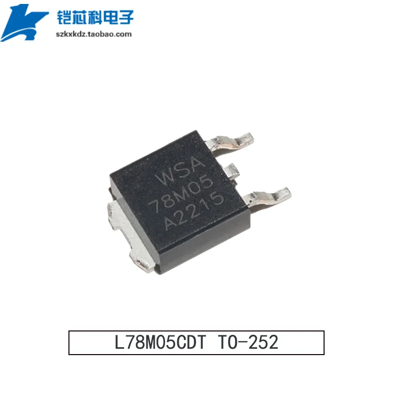 10Pcs L78M05CDT TO-252 L78M12CDT L78M09CDT Linear Voltage Regulators ...