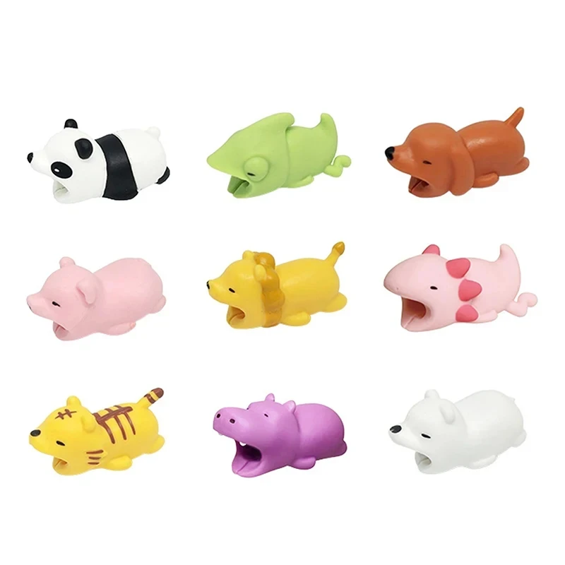 Random-3-Pcs-Cute-Cartoon-Animal-Cable-Cable-Saver-Cover-Phone-USB-Line ...