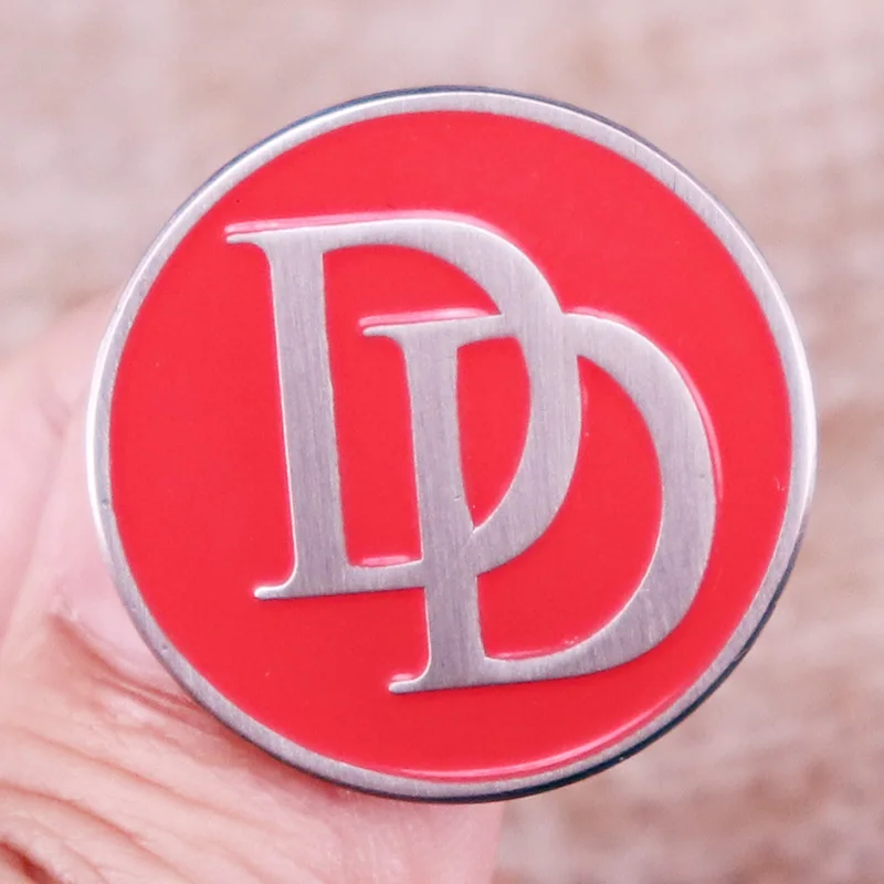 Daredevil-logo Badge Fantasy Movie Enamel Pin Comic Pin Hat Backpack ...