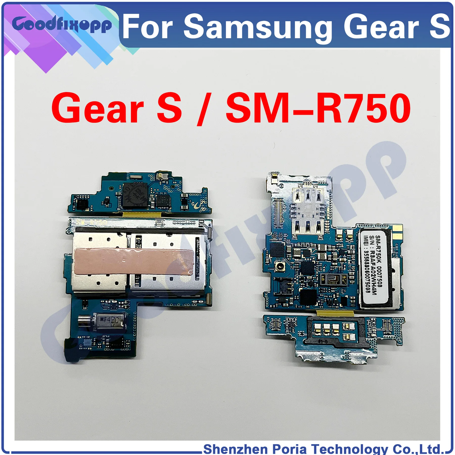 Original Mainboard For Samsung Gear S SM R750 R750 Main Board Watch ...