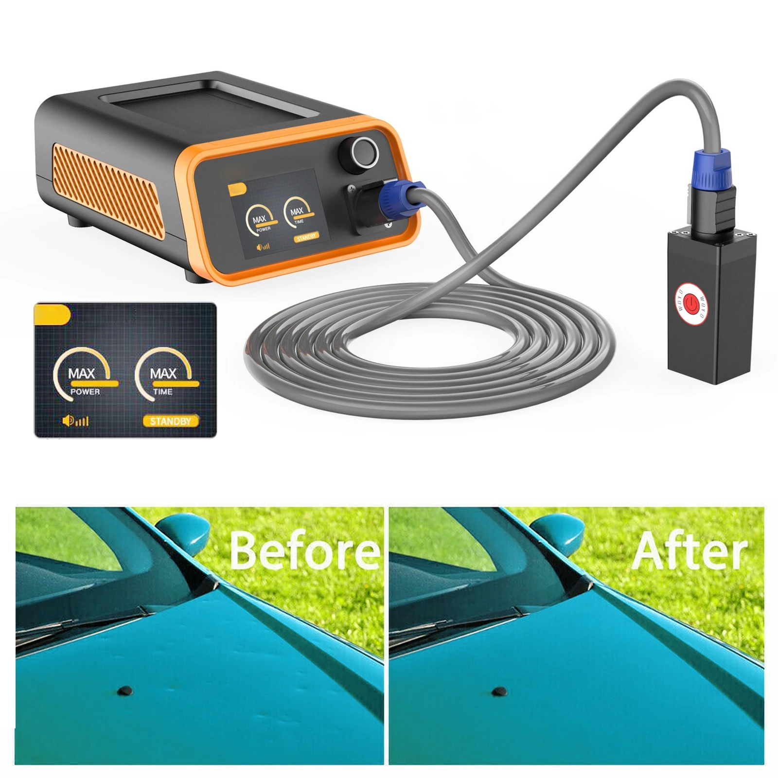 Electromagnetic-Induction-Car-Dent-Repair-Tool-Paintless-Free-Painting ...