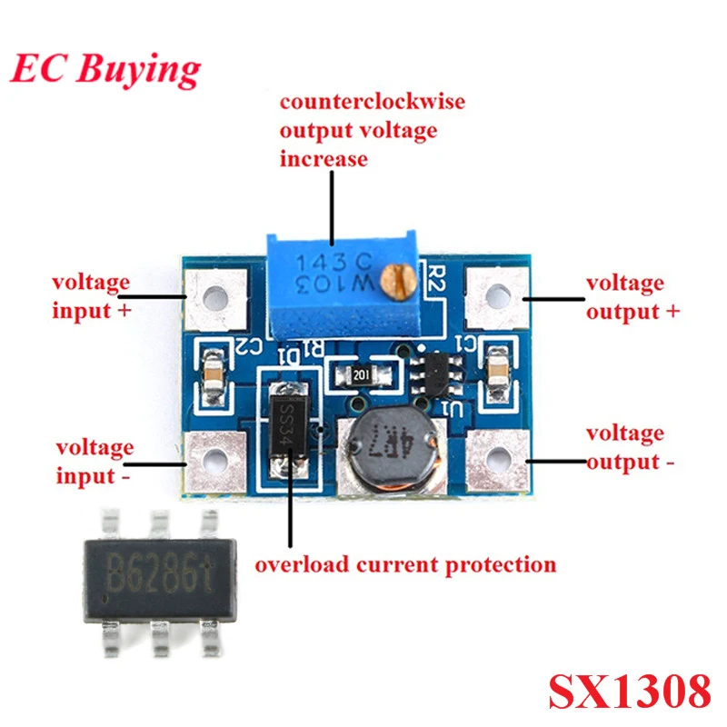 DC-DC-2-24V-to-2-28V-SX1308-Step-Up-Adjustable-Power-Supply-Module-Step ...