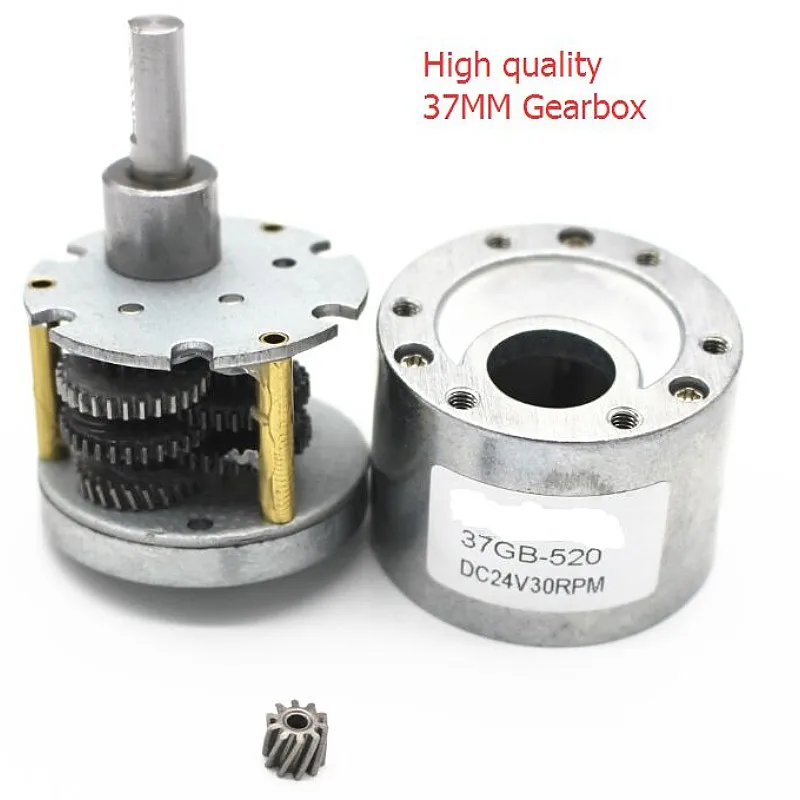 High-quality-37MM-gear-reducer-Gearbox-All-metal-gear-For-550-520-3530 ...