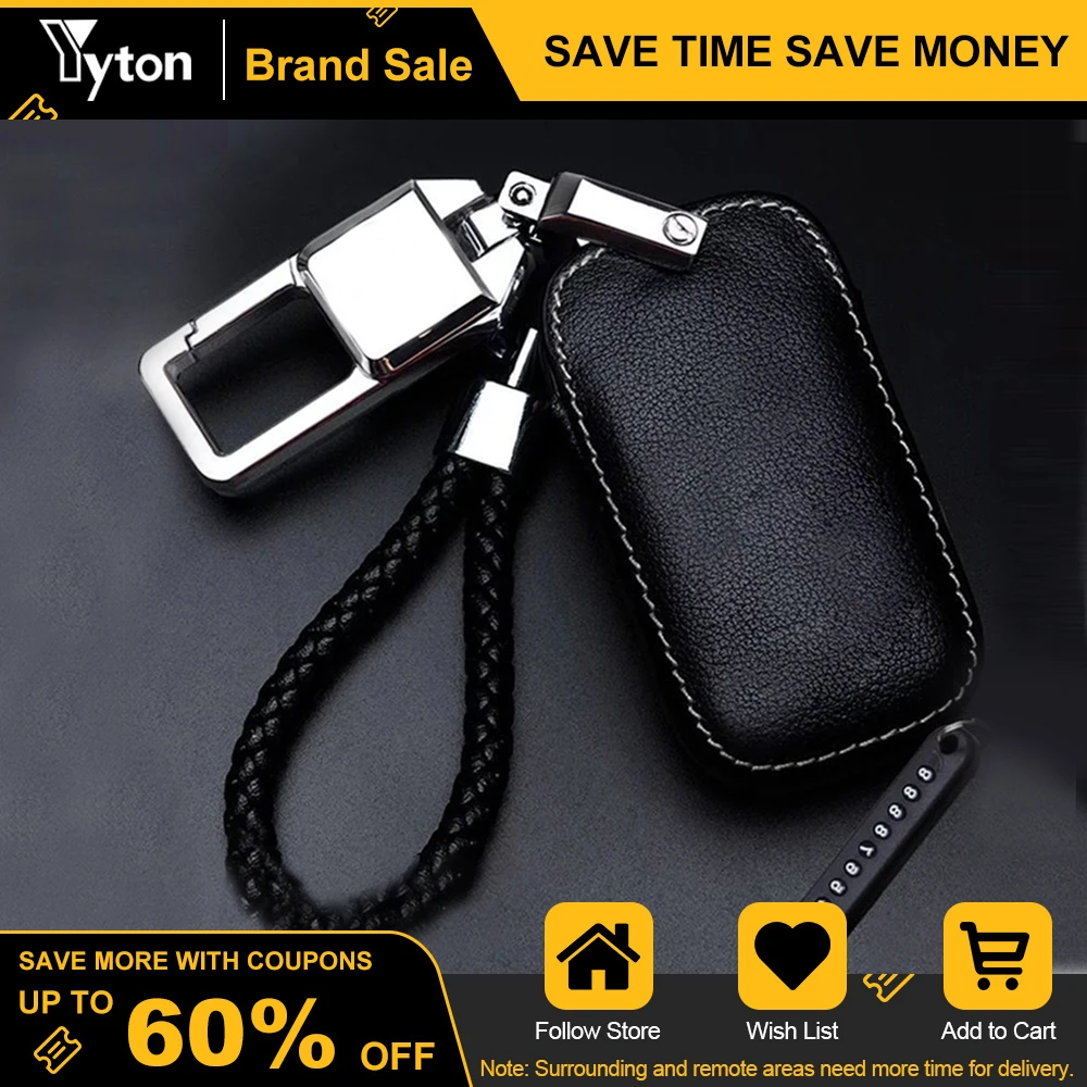 Yyton Car Key Cover Case For Morris Garages Fashion Metal Braided Rope ...