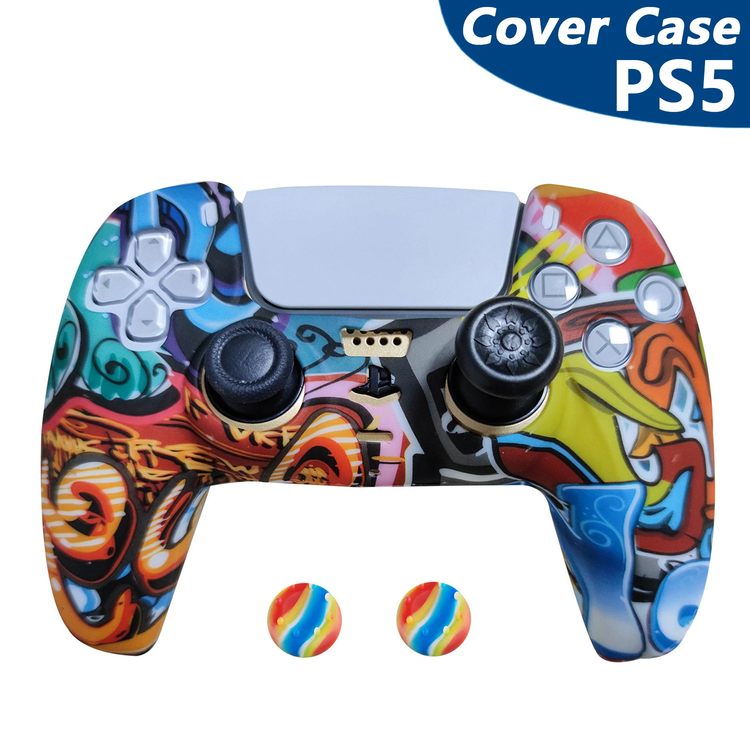 Strange-PS5-Controller-Case-for-Sony-Playstation-5-Handle-Silicone ...