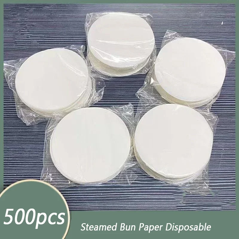 Round-Baking-Paper-Steamed-Paper-Oven-Barbecue-Steamed-Bun-Steamer ...