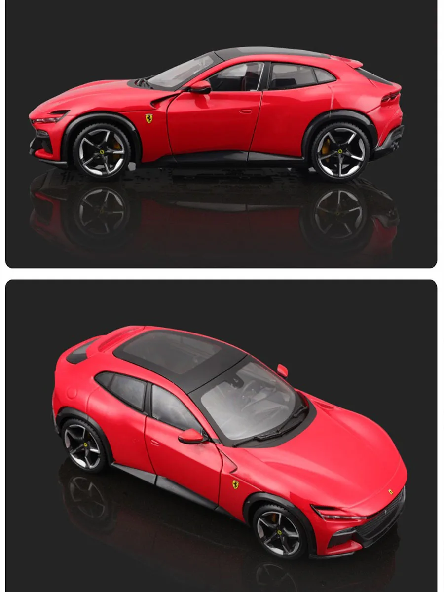 Bburago 1:25 Ferrari FUV SUV Purosangue Cars Model Suv Diecast Model ...