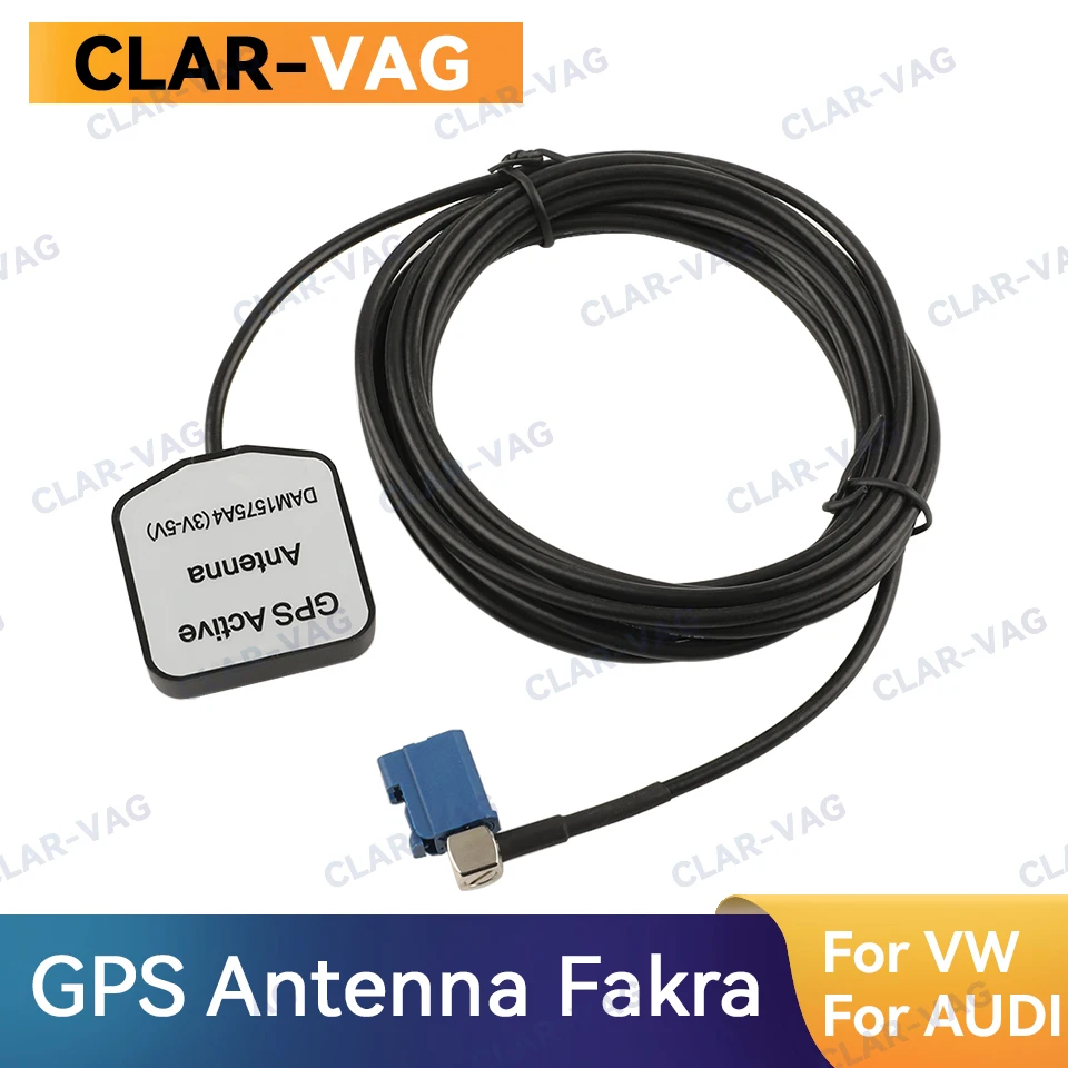 GPS-Active-Antenna-Fakra-MFD2-RNS2-RNS510-MFD3-RNS-E-For-VW-for-Skoda ...