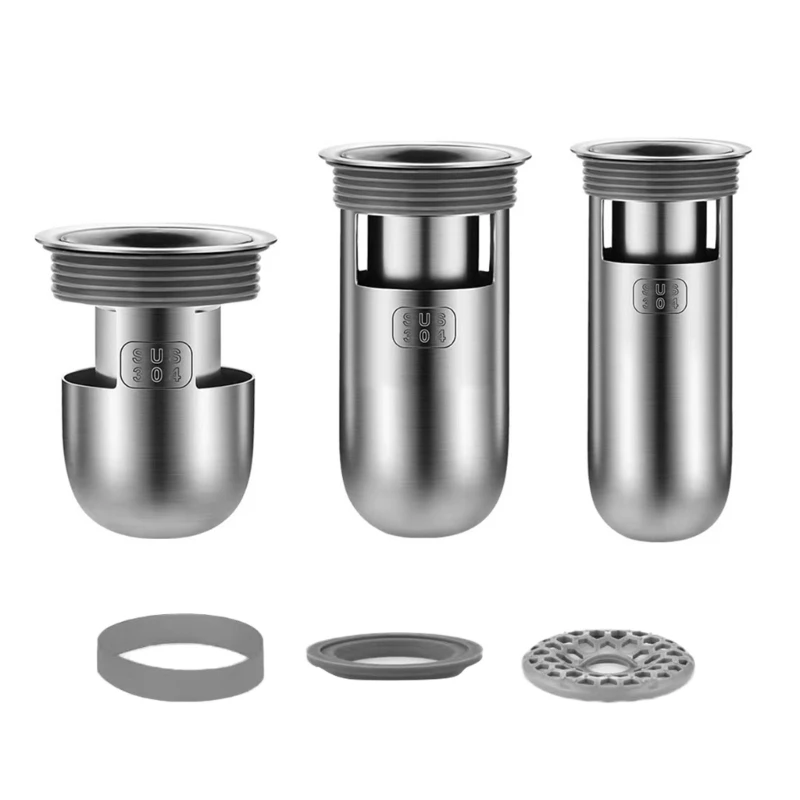 Y1UD-Stainless-Steel-Shower-Drain-Plug-Seal-Anti-Odor-Bathroom-Floor ...