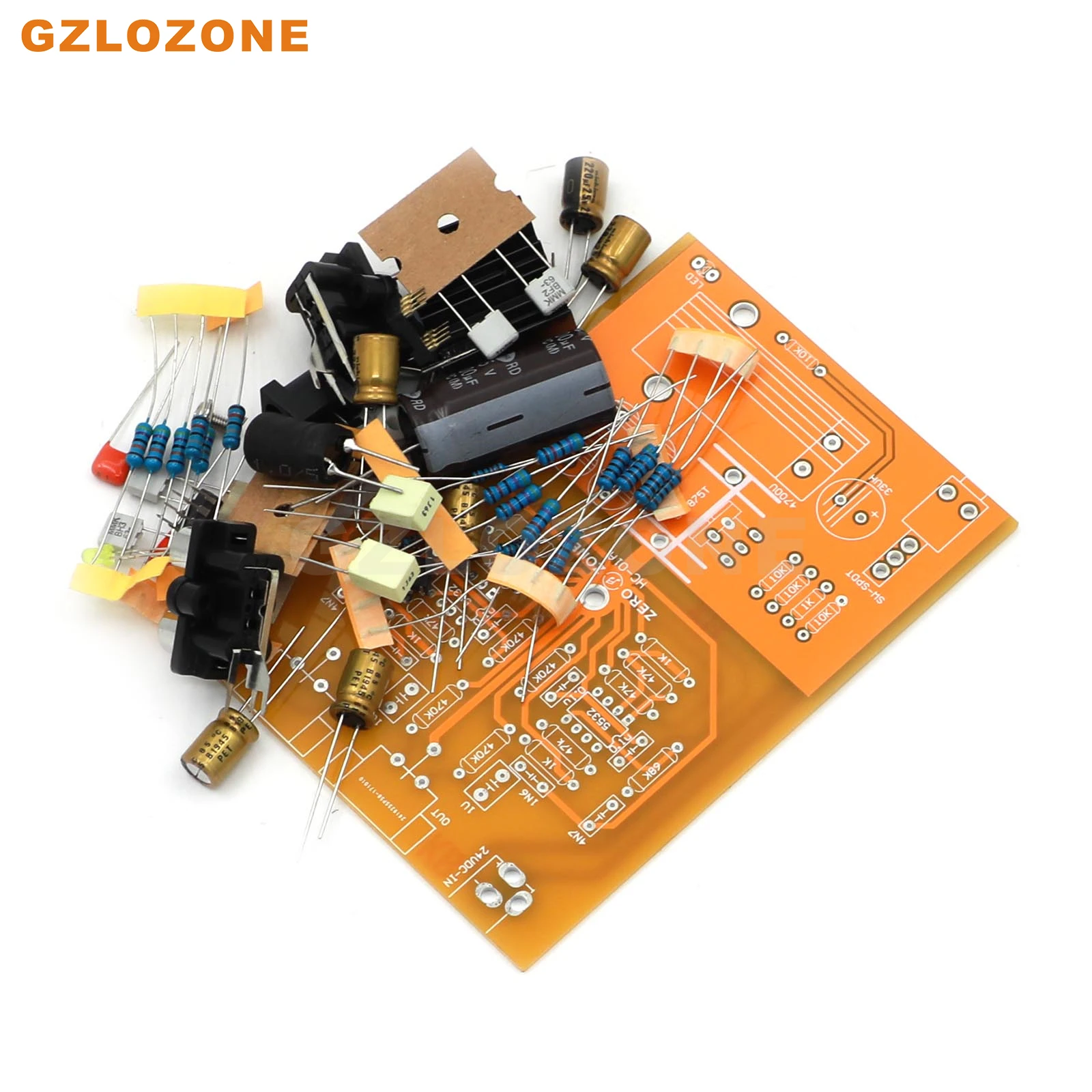ZEROZONE Stereo MM Turntable Preamplifier HC-01A Phono Amplifier DIY ...