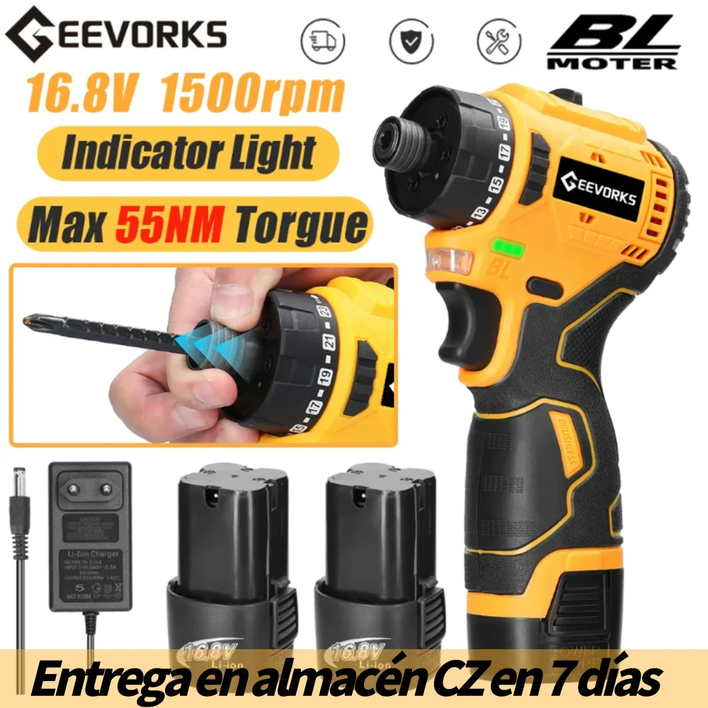 Destornillador-con-bater-a-de-litio-sin-escobillas-herramienta-el ...