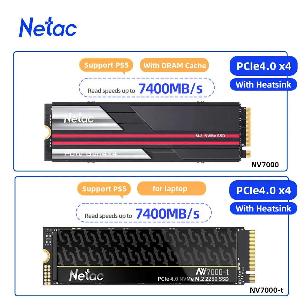 Netac-SSD-1TB-7450MB-s-SSD-NVMe-M-2-2280-512GB-2TB-4TB-Internal-Solid ...