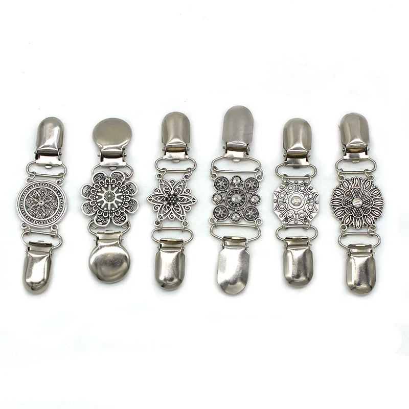 Retro-Cardigan-Clip-Fasteners-For-Clothes-Scarf-Clip-Brooch-Pin-Buckle ...