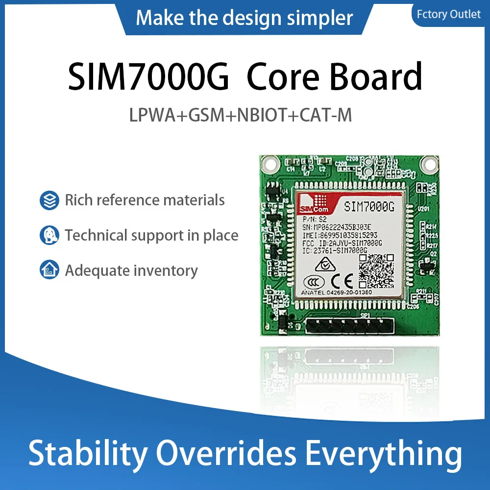 LTE CAT M1 NB IoT 모듈 SIM7000G 브레이크아웃, 글로벌 밴드 SIM-7000G 키트 1 개, eMTC NB ...