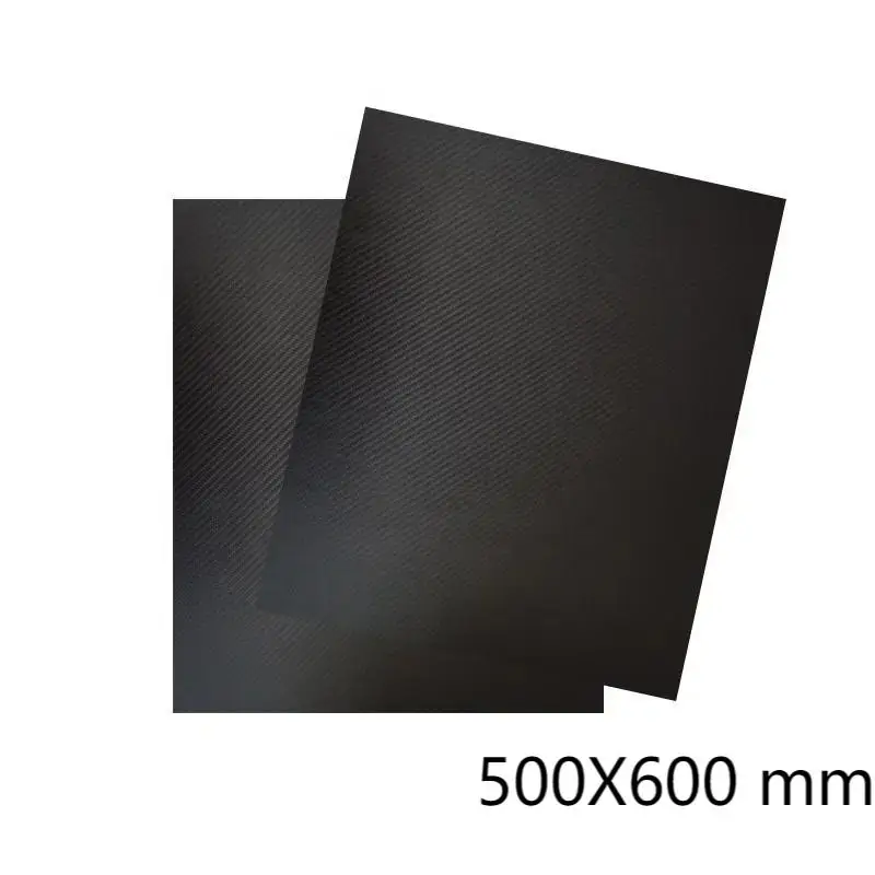500x600mm-3K-Full-carbon-fiber-plate-twill-plain-weave-carbon-fiber ...
