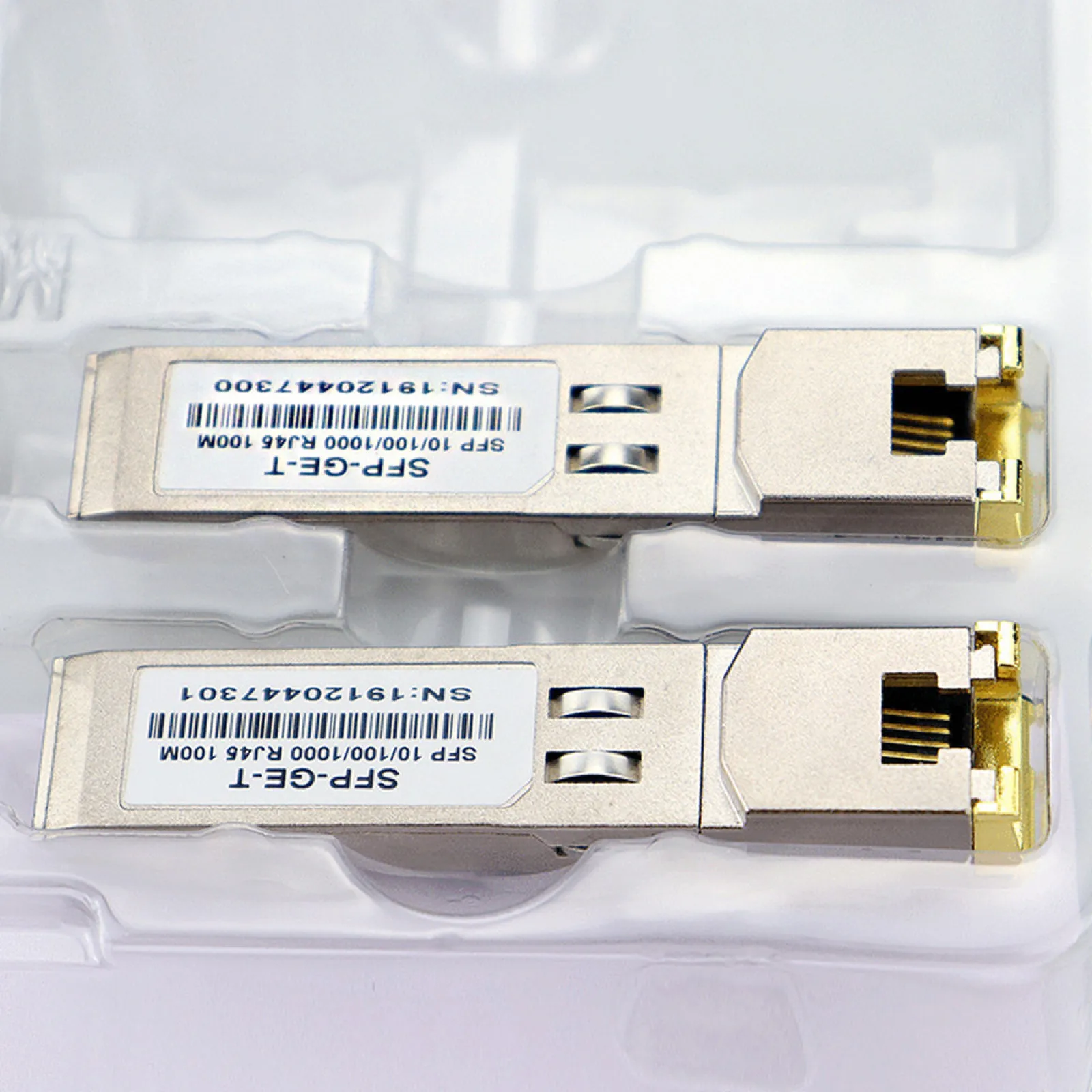 10G Base-T Gigabit SFP+ to RJ-45 Transceiver 10Gbe SFP+ Copper Ethernet ...