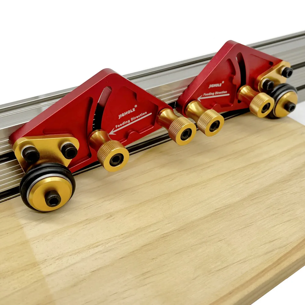 1Pair-Woodworking-Saw-Table-Pressing-Feeding-Guider-Carpentry-Multi ...