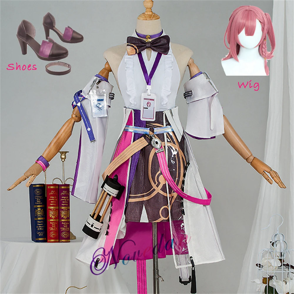 HSR-Honkai-Star-Rail-traje-de-Cosplay-de-Asta-para-mujer-uniforme ...
