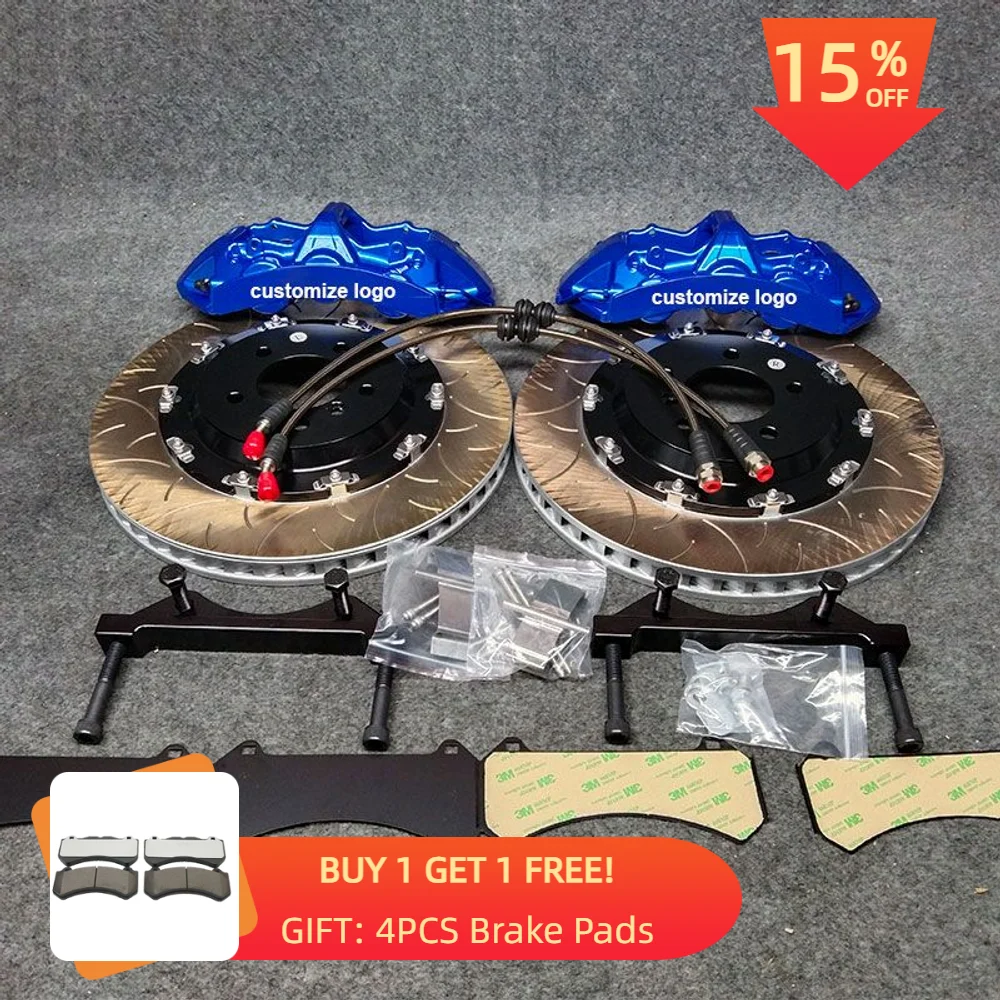 OEM-Upgrade-Brake-System-Aluminum-GT6-Pot-Caliper-Cover-Big-Brake-Kit ...
