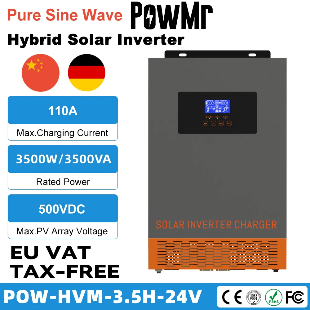 PowMr-3-5KW-Hybrid-Solar-Inverter-MPPT-110A-500VDC-PV-220VAC-24VDC-All ...