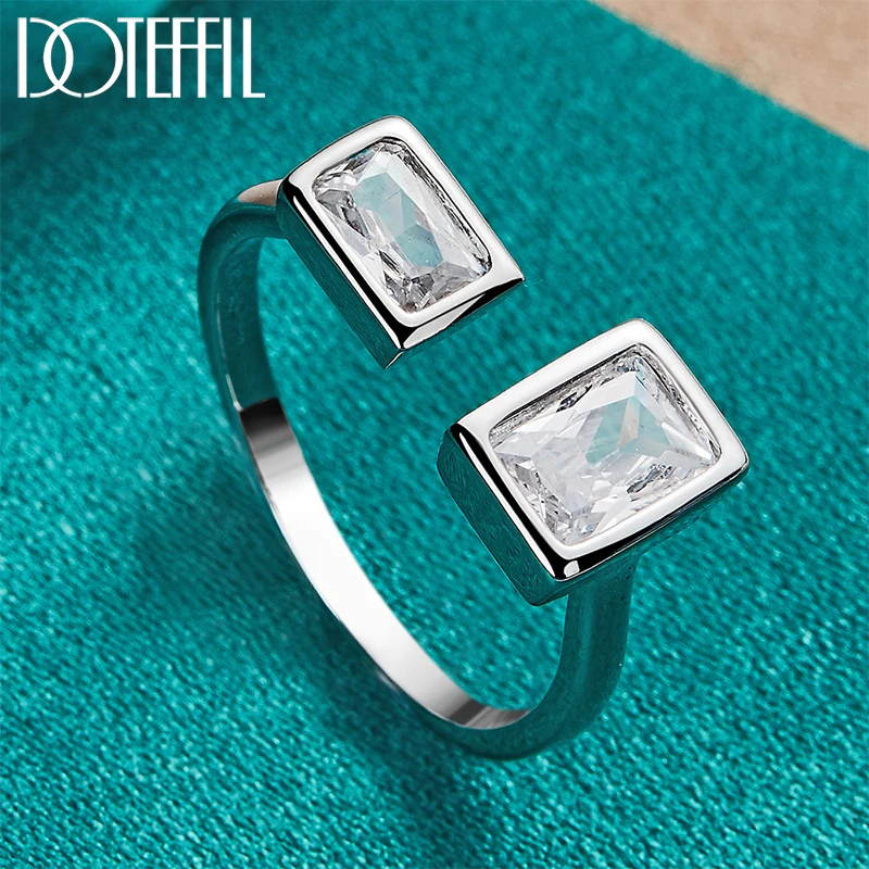 DOTEFFIL-925-Sterling-Silver-Square-AAAAA-Zircon-Ring-For-Man-Woman-Fashion-Wedding-Engagement ...