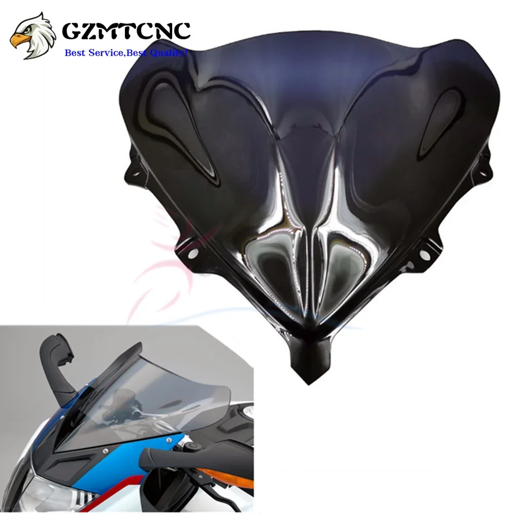 Motorcycle-Tinted-Clear-Windshield-Front-Deflector-Airflow-for-BMW-K40 ...