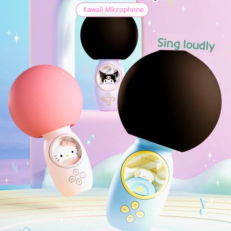 Sanrio Anime HelloKitty Cinnamoroll Kuromi Kawaii Vocal Karaoke Singing ...