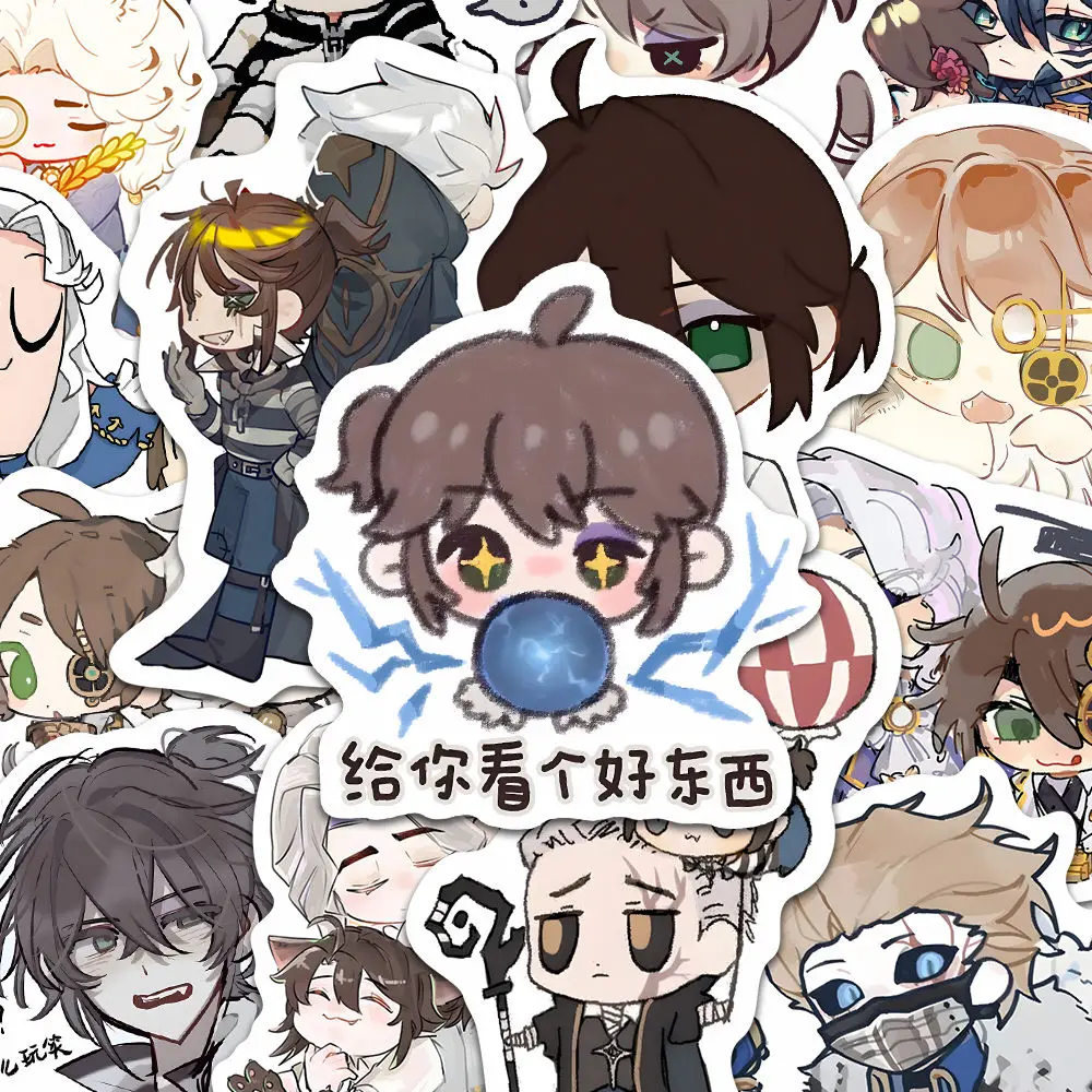 10/64Pcs Anime Identity V Luca Balsa Aesop Carl Embalmer Stickers DIY ...