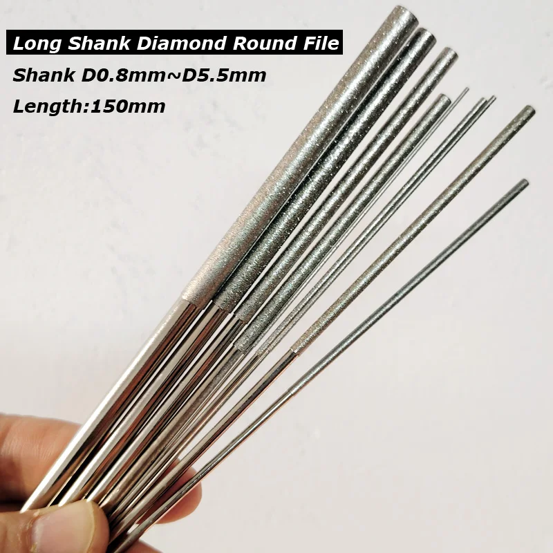 Long-Shank-Diamond-Round-Micro-File-D0-8mm-D5-5mm-Small-Diameter ...